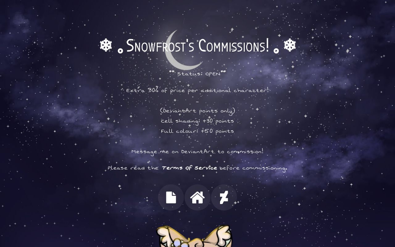 Snowfrost's Commissions